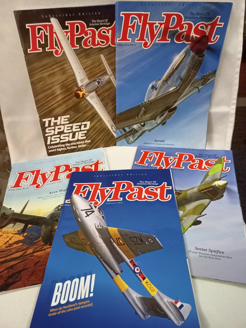 FLYPAST AVIATION MAGAZINES SUBSCRIBERS EDITIONS X5. | Karrot